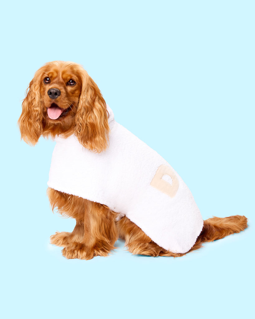DOG Poncho - White – DOG by Dr Lisa